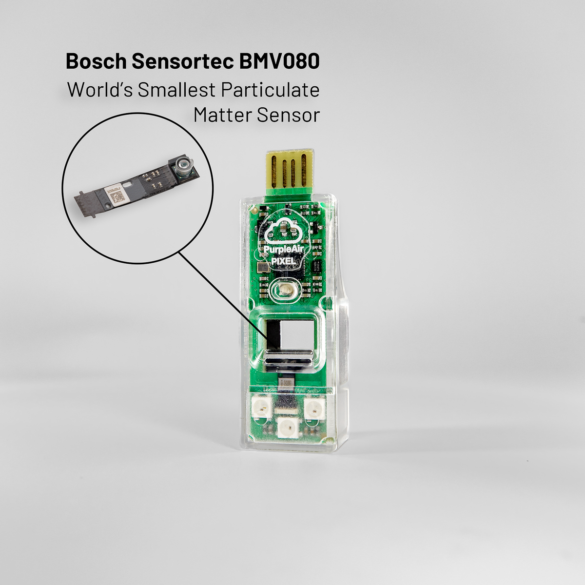 PurpleAir PIXEL - The World's Smallest Air Quality Monitor